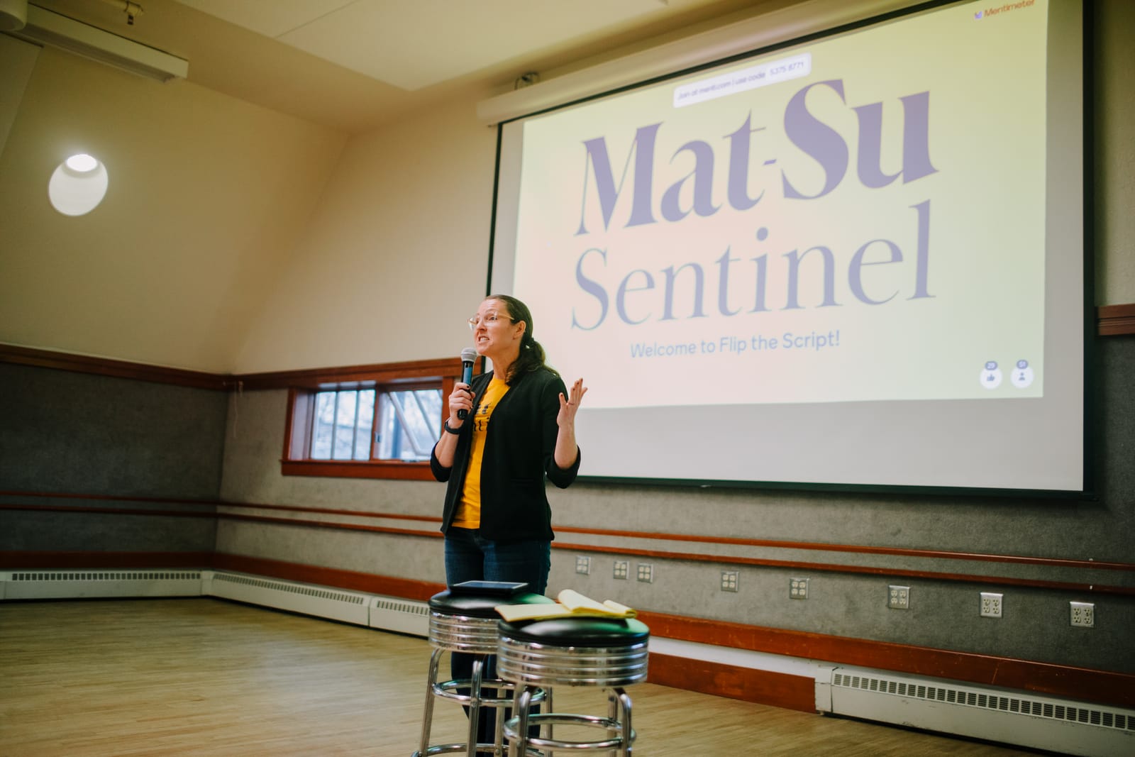 Residents turn out to ‘Flip the Script’ at first-ever Mat-Su Sentinel election connection event